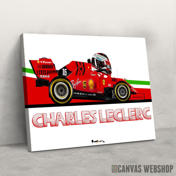 Slika Charles Lecrerc Ferrari