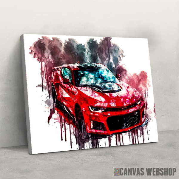 Slika Crveni Camaro