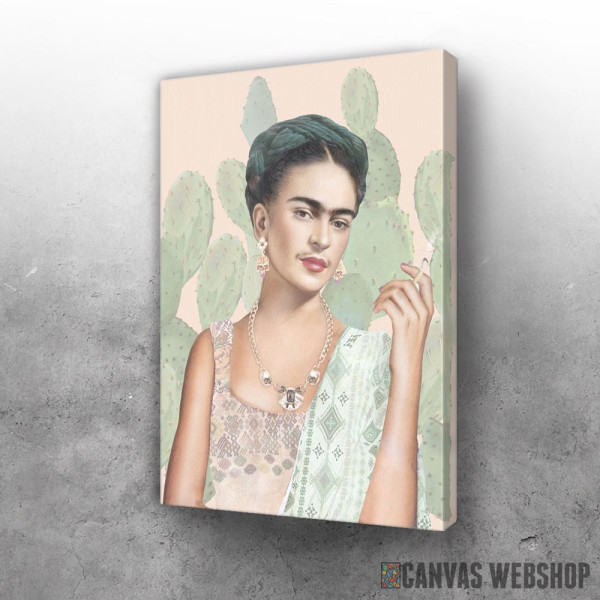 Slika Frida Kahlo in green