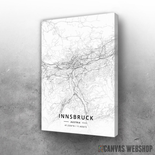 Slika Insbruk mapa - white