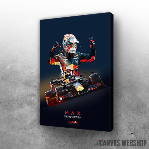 Slika Max Verstappen Low Poly