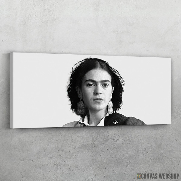 Slika Frida kahlo nosi belu majicu