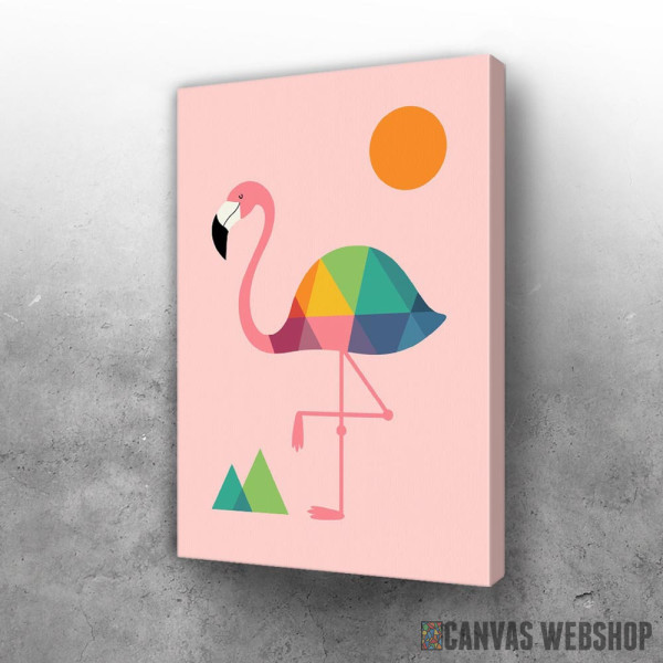 Slika Rainbow Flamingo