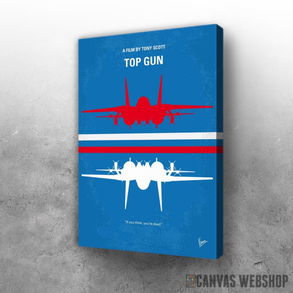 Slika No128 My TOP GUN minimal movie poster As students at t ...