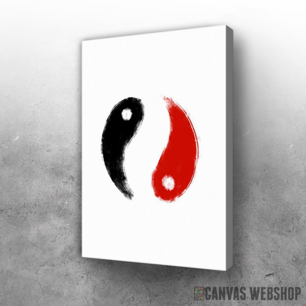 Slika Minimalism Koi Yin Yang