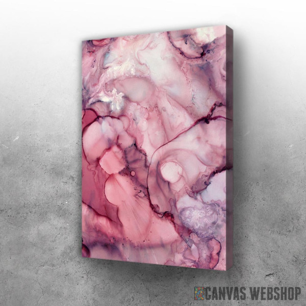 Slika Liquid Mauve Abstract