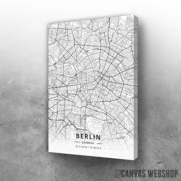 Slika Berlin mapa - white