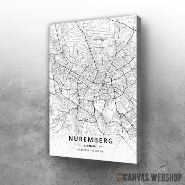 Slika Niremberg mapa - white