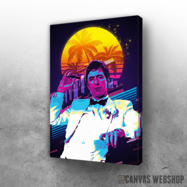 Slika Scarface retro art