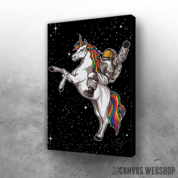 Slika Astronaut Rides A Unicorn