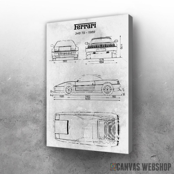 Slika No070 Ferrari 348 TS 1989