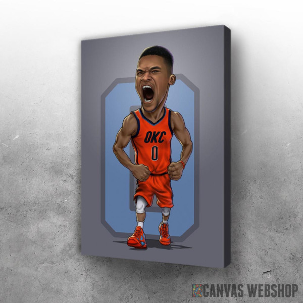 Slika Karikatura Westbrook