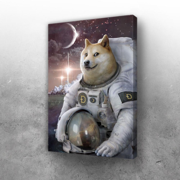 Slika Doge Astronaut