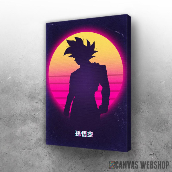 Slika Goku in retro