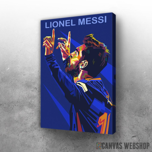 Slika Lionel Messi Pop Art VI