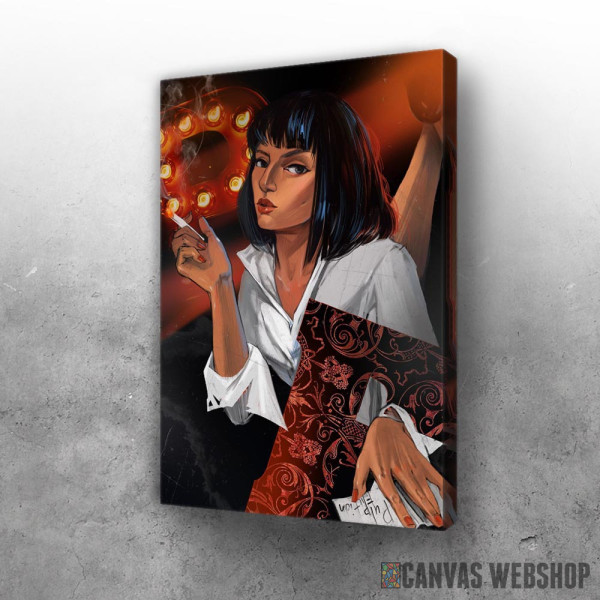 Slika Mia Wallace drawn