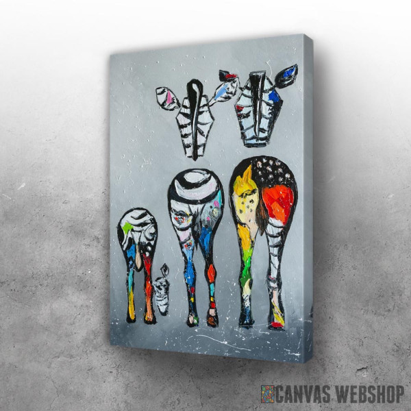 Slika Zebras family