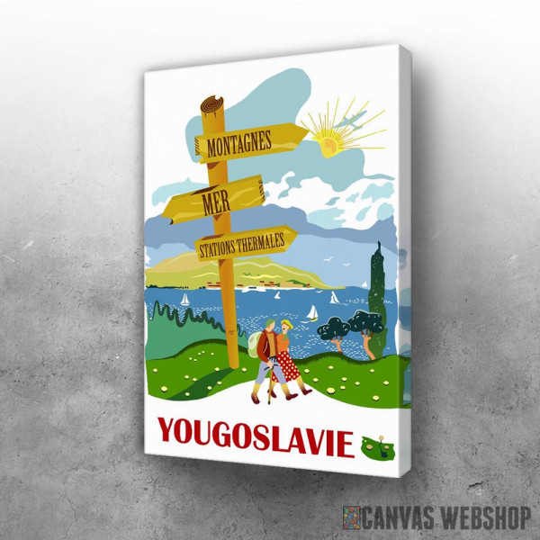 Slika Yugoslavia road sign