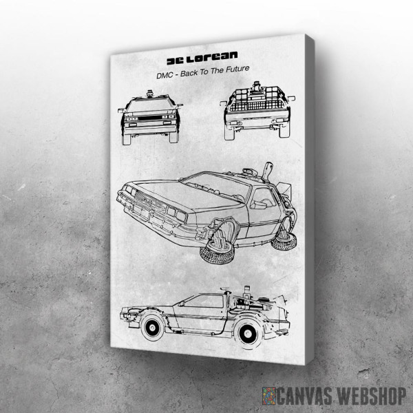 Slika No053 Delorean DMC BTTF
