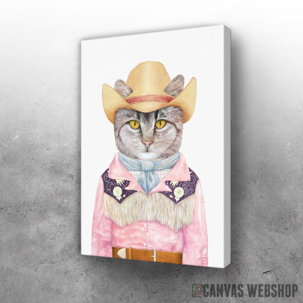 Slika Cowboy Cat