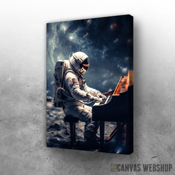 Slika Astronaut i klavir