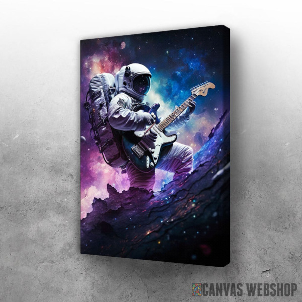 Slika Astronaut u elektirčna gitara