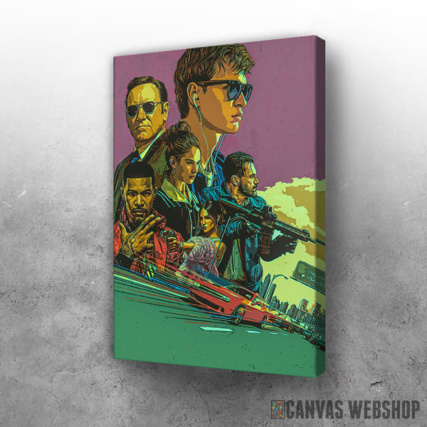 Baby Driver filmski plakat