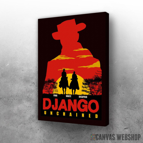 Slika Django into sunset