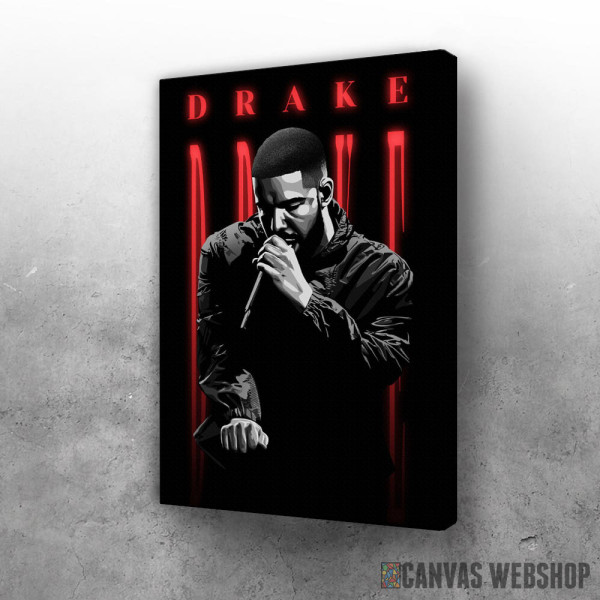 Slika Drake on stage poster