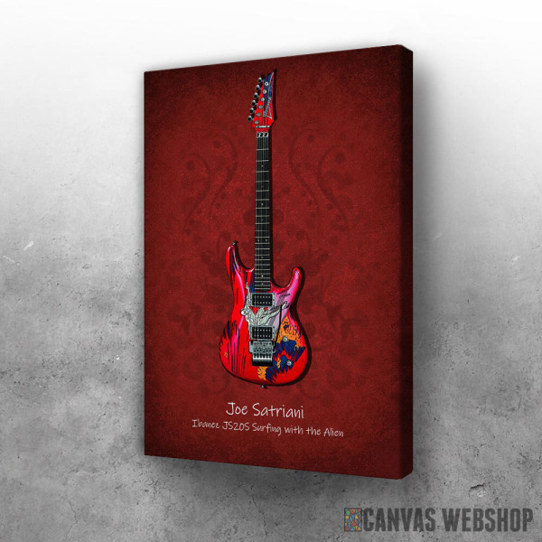 Slika Joe Satriani gitara