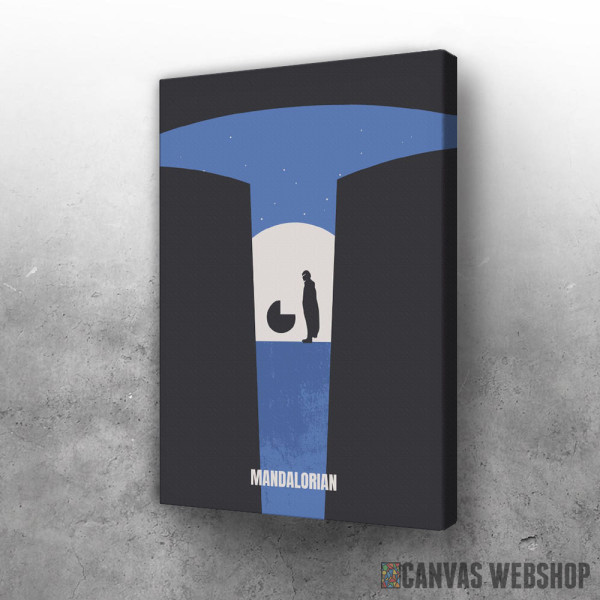 Slika Mandalorian minimalistic poster