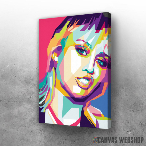 Slika Miley Cyrus popArt