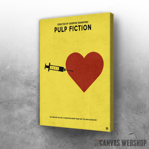 Slika Pulp Fiction minimalistic