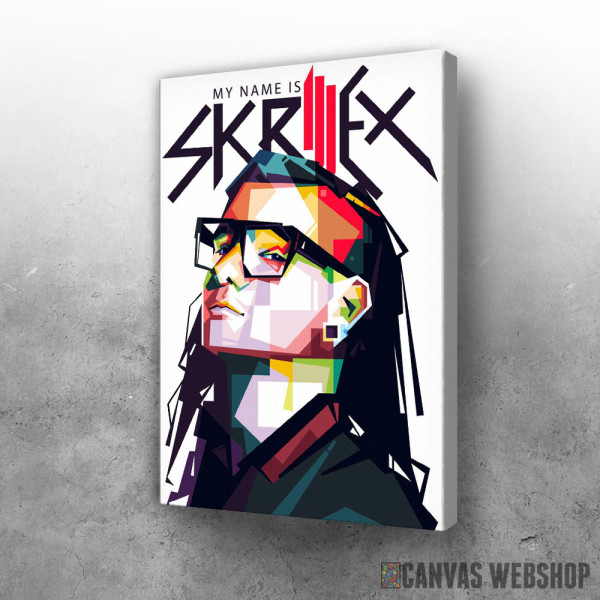 Slika Skrillex in WPAP