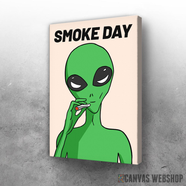 Slika Vanzemaljac sa cigaretom