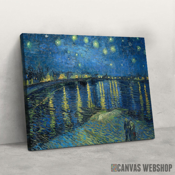 Van Gogh Zvezdana noć iznad Rone