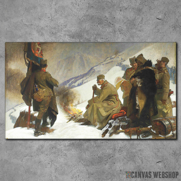 Kralj Petar Prvi tokom povlačenja preko albanskih planina 1915., Francis Owen Salisbury