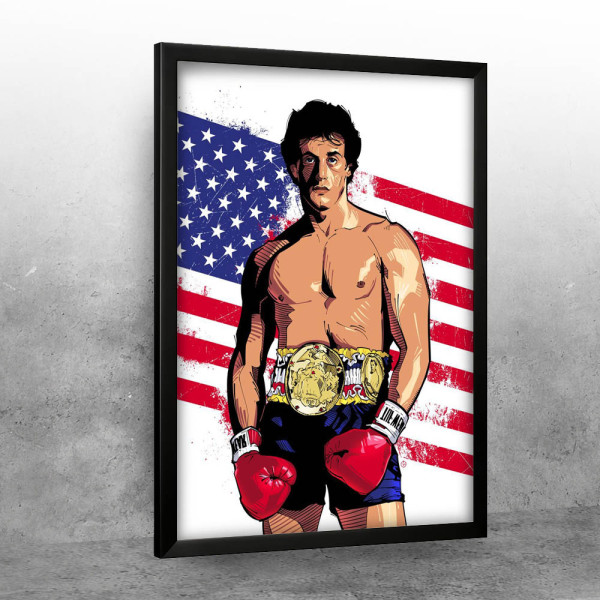 Rocky Balboa minimalistic