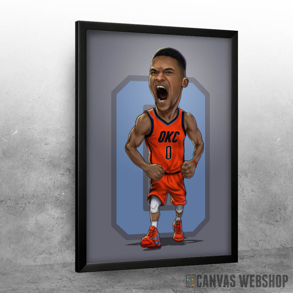 Karikatura Westbrook