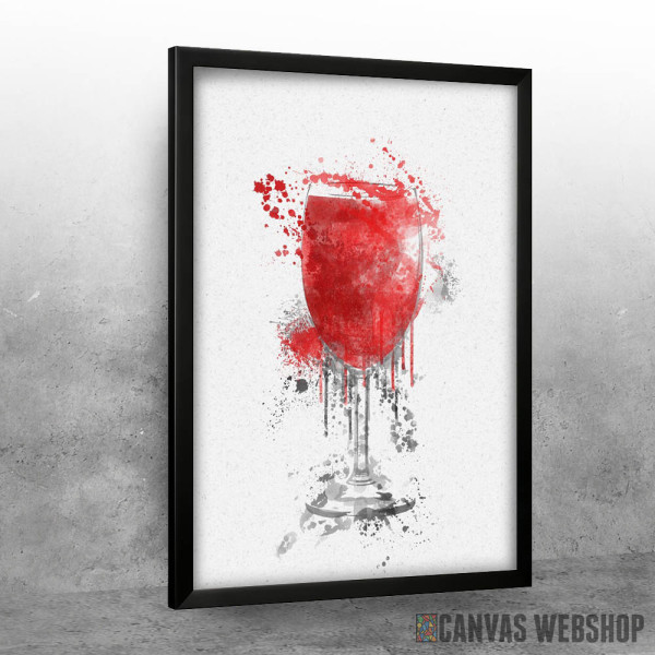 Wine Stains Poster