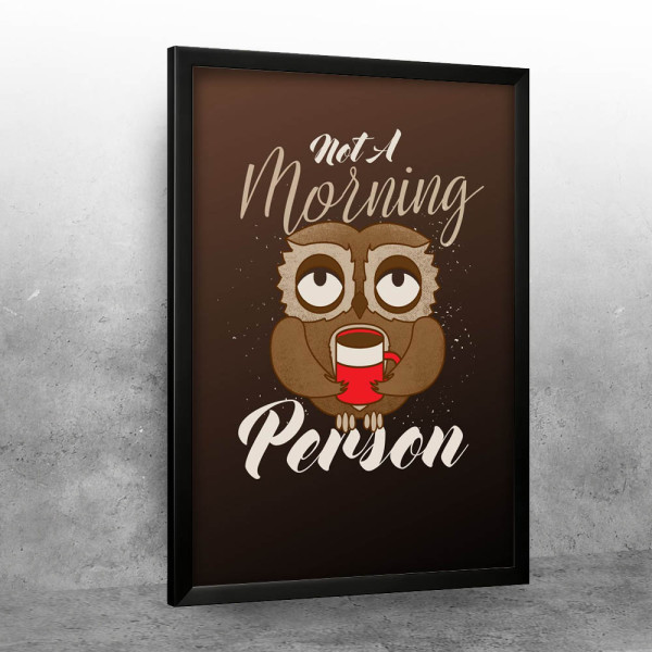 Morning Person Owl