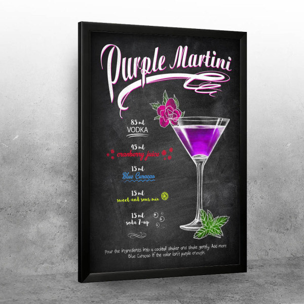 Purple Martini