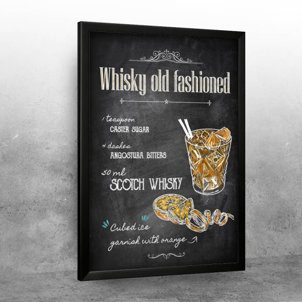 Whisky old fashioned