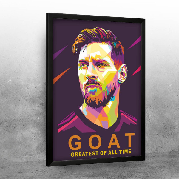 Lionel Messi Pop Art III