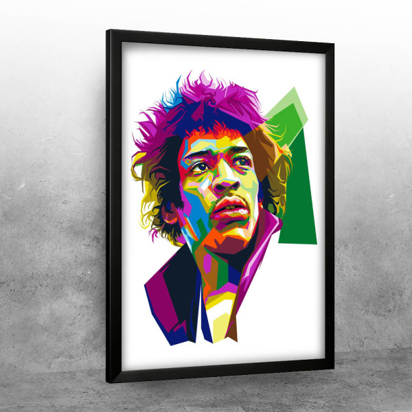 Hendrix simple pop art