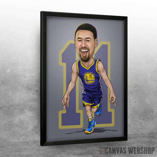 Karikatura Klay Thompson