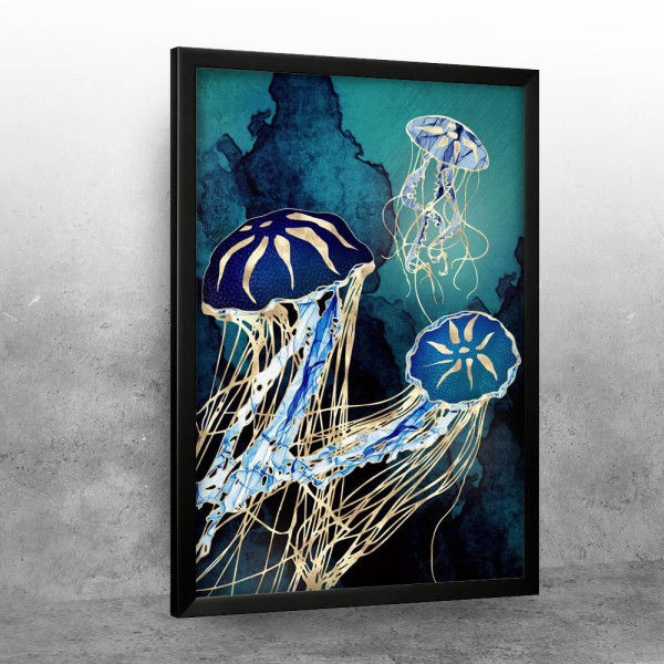 Metallic Jellyfish III