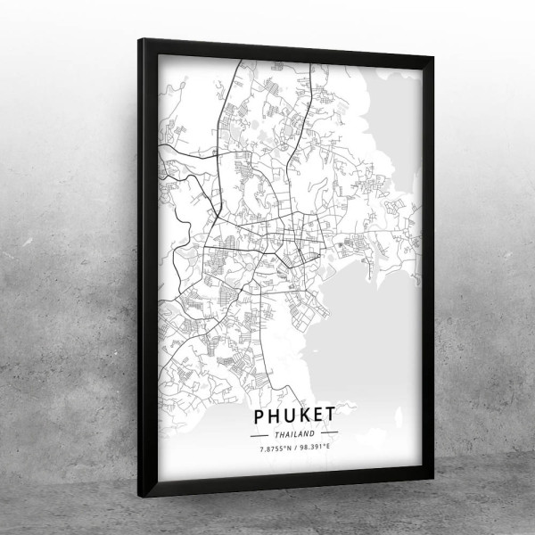 Puket mapa - white