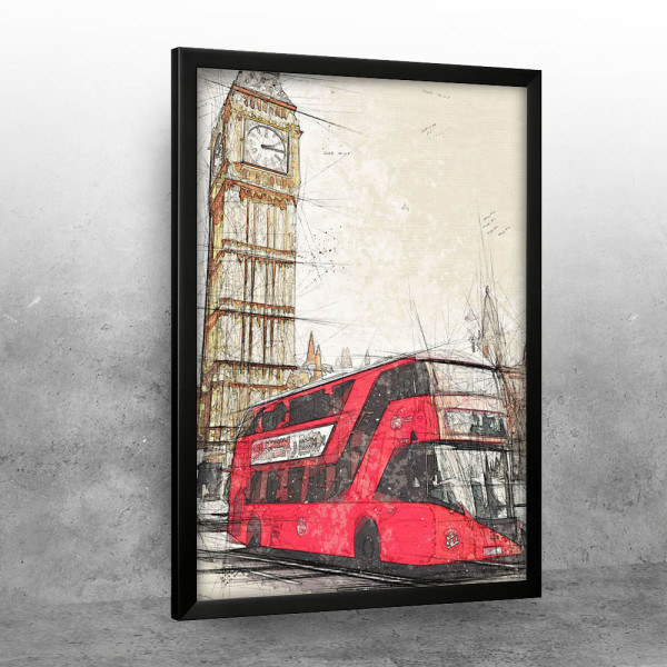 Big Ben and Red Bus