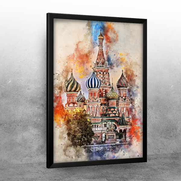 Moscow in Watercolor